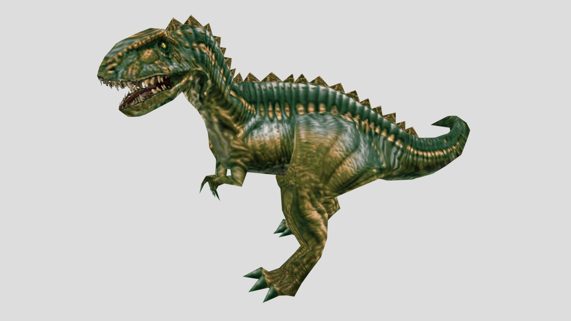 Warpath: Jurassic Park - Acrocanthosaurus - Download Free 3D model by ...