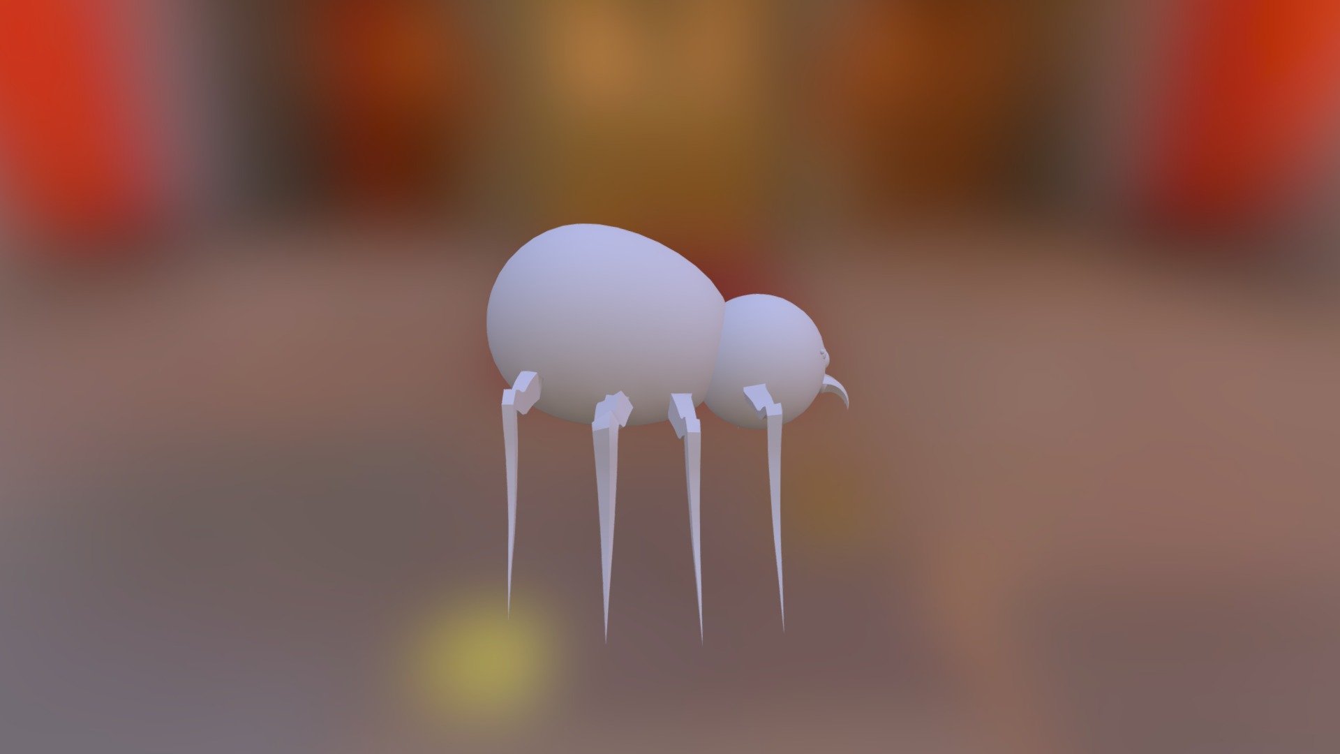 Araña - 3D model by ozkar.g [d8a90a1] - Sketchfab