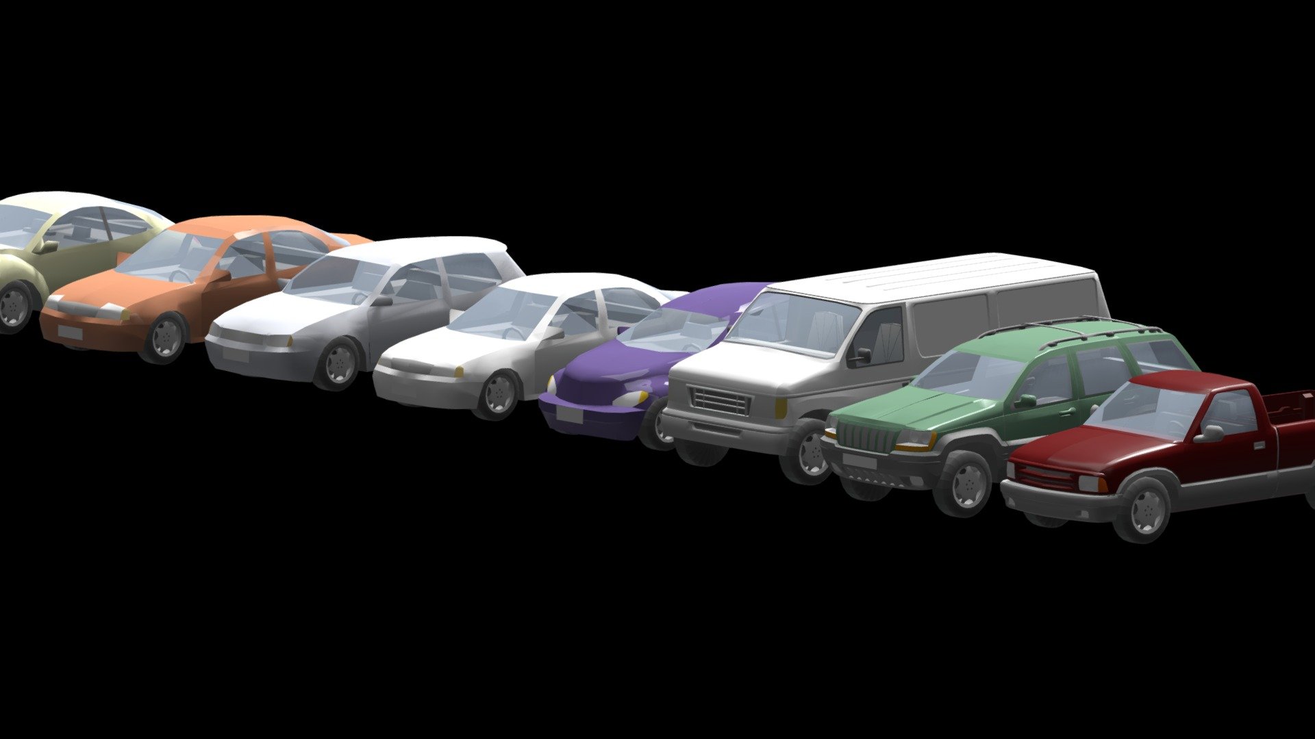 SKP Cars Pack 001 - Download Free 3D model by jsa201077 (@unityjsa7 ...