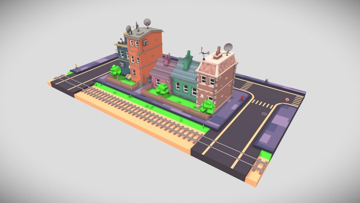 Neighbourhood 3D models - Sketchfab