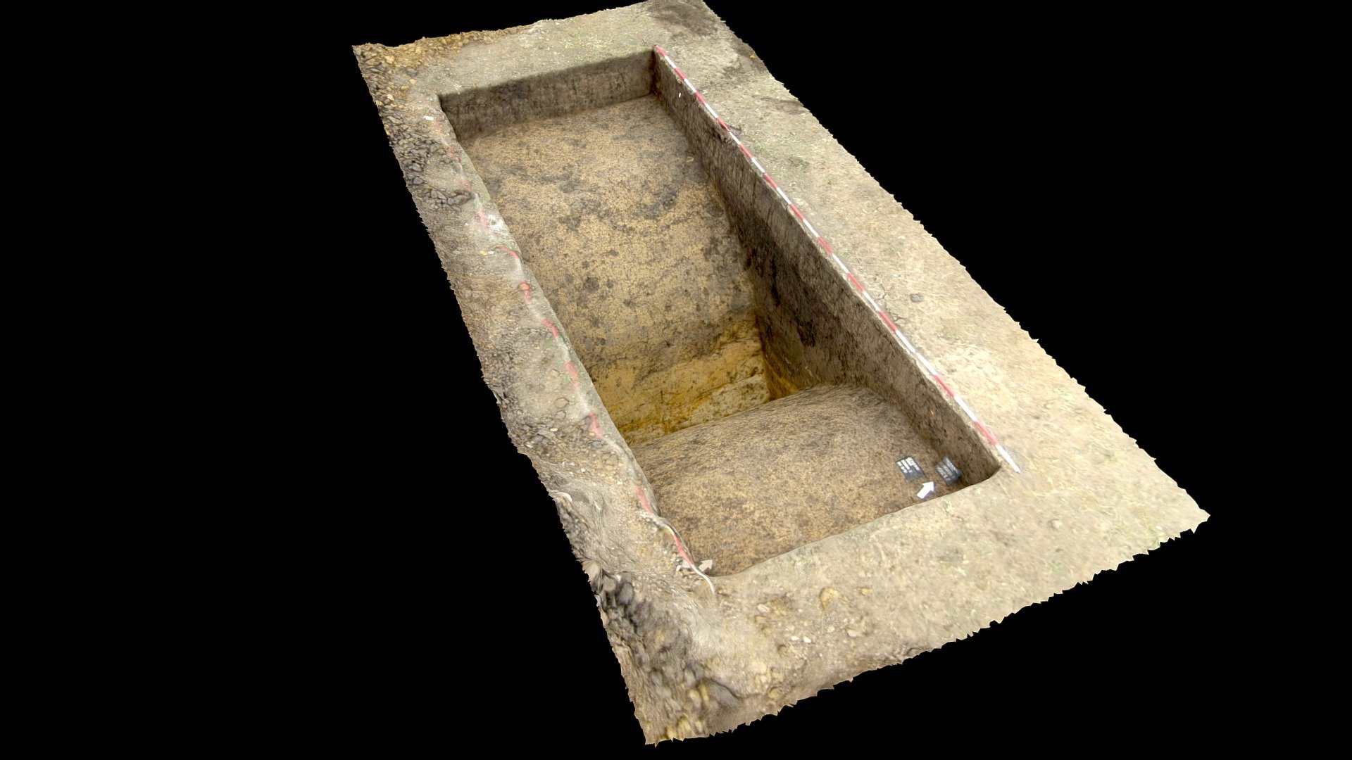 Roman ditch section - 3D model by Institute of Archaeology of CAS, Brno ...