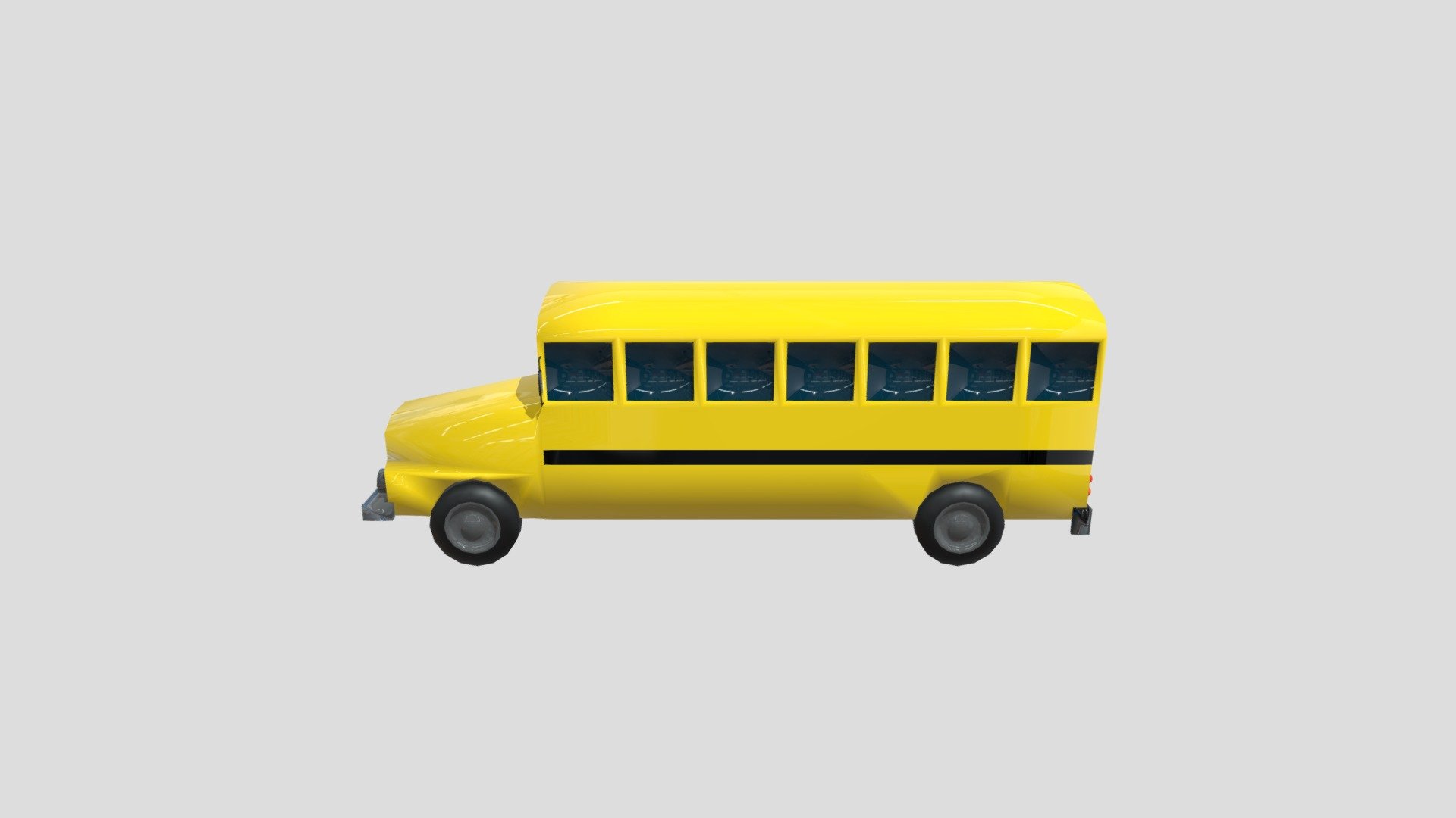 School Bus - Download Free 3D model by Akinremi [d8ac9a4] - Sketchfab