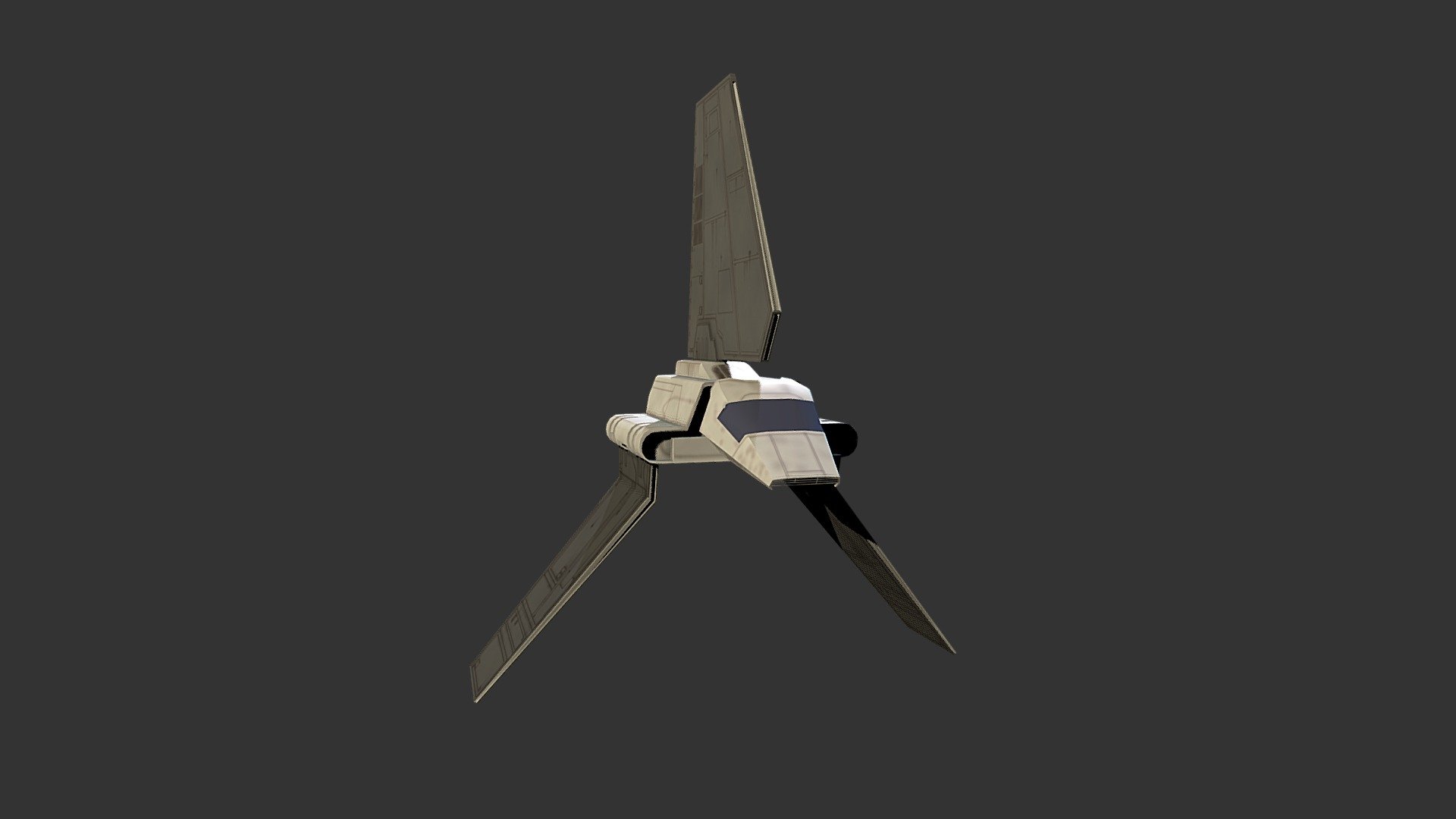 Imperial Shuttle - 3D model by Mind Mulch for The Masses ...
