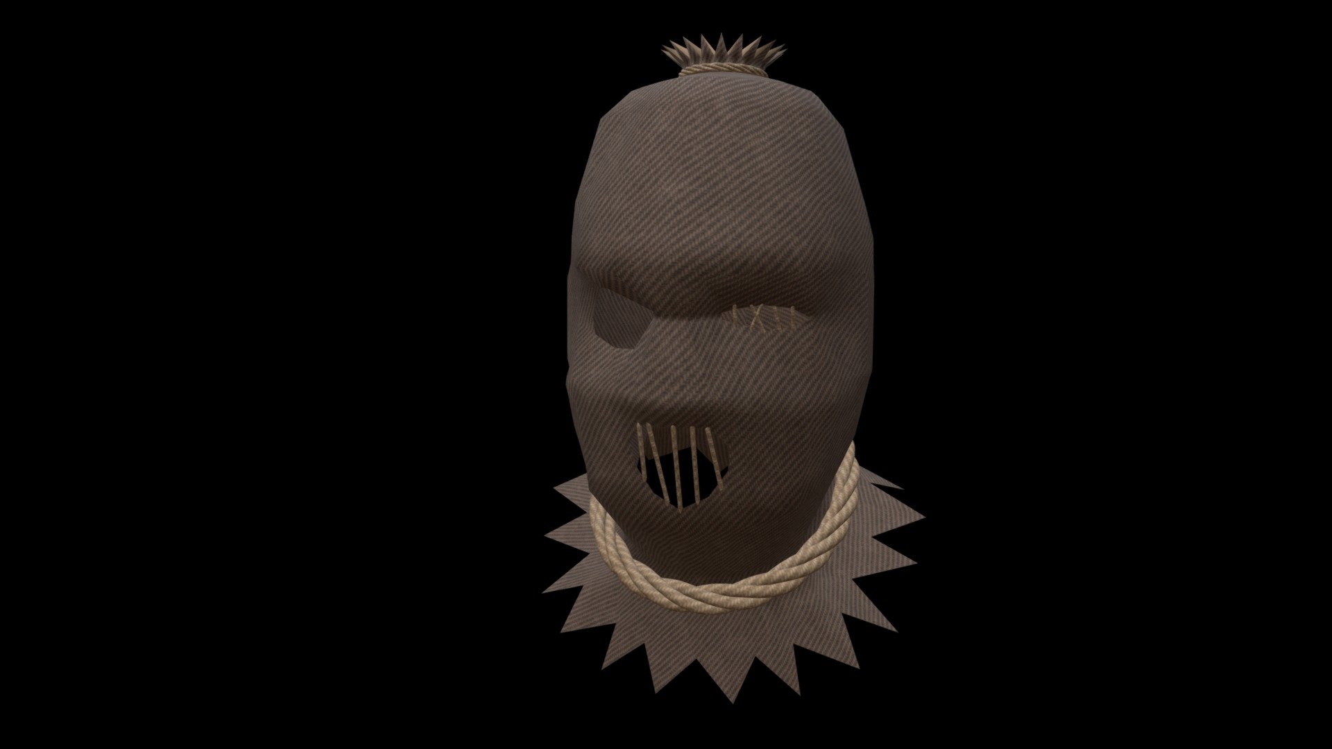 Sack Mask - 3D model by DragonFireCA [d8b0322] - Sketchfab
