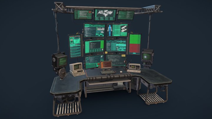 Hacker 3D models - Sketchfab
