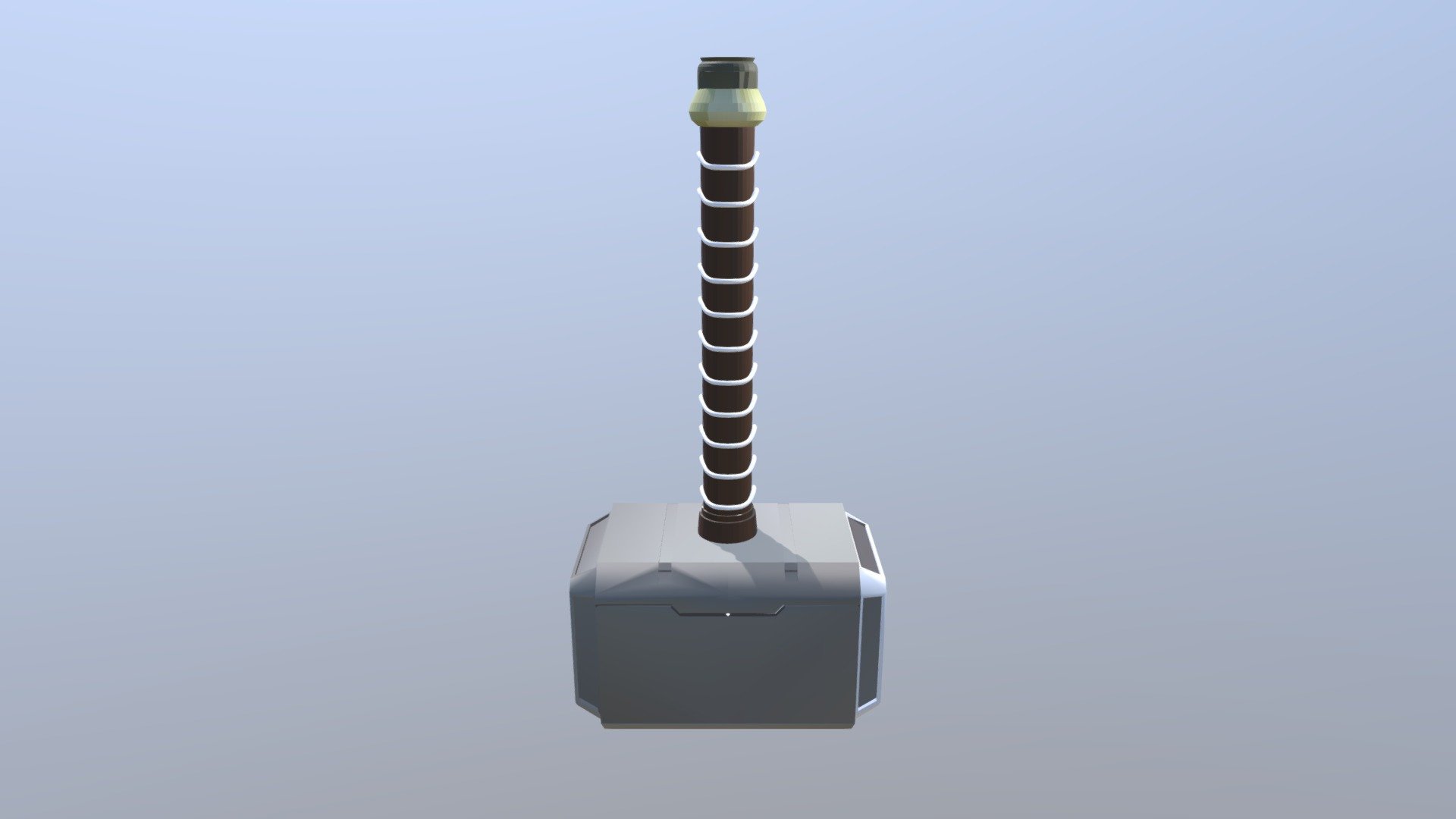 Mjolnir - Thor's Hammer - 3D model by davii55YT [d8b20bb] - Sketchfab