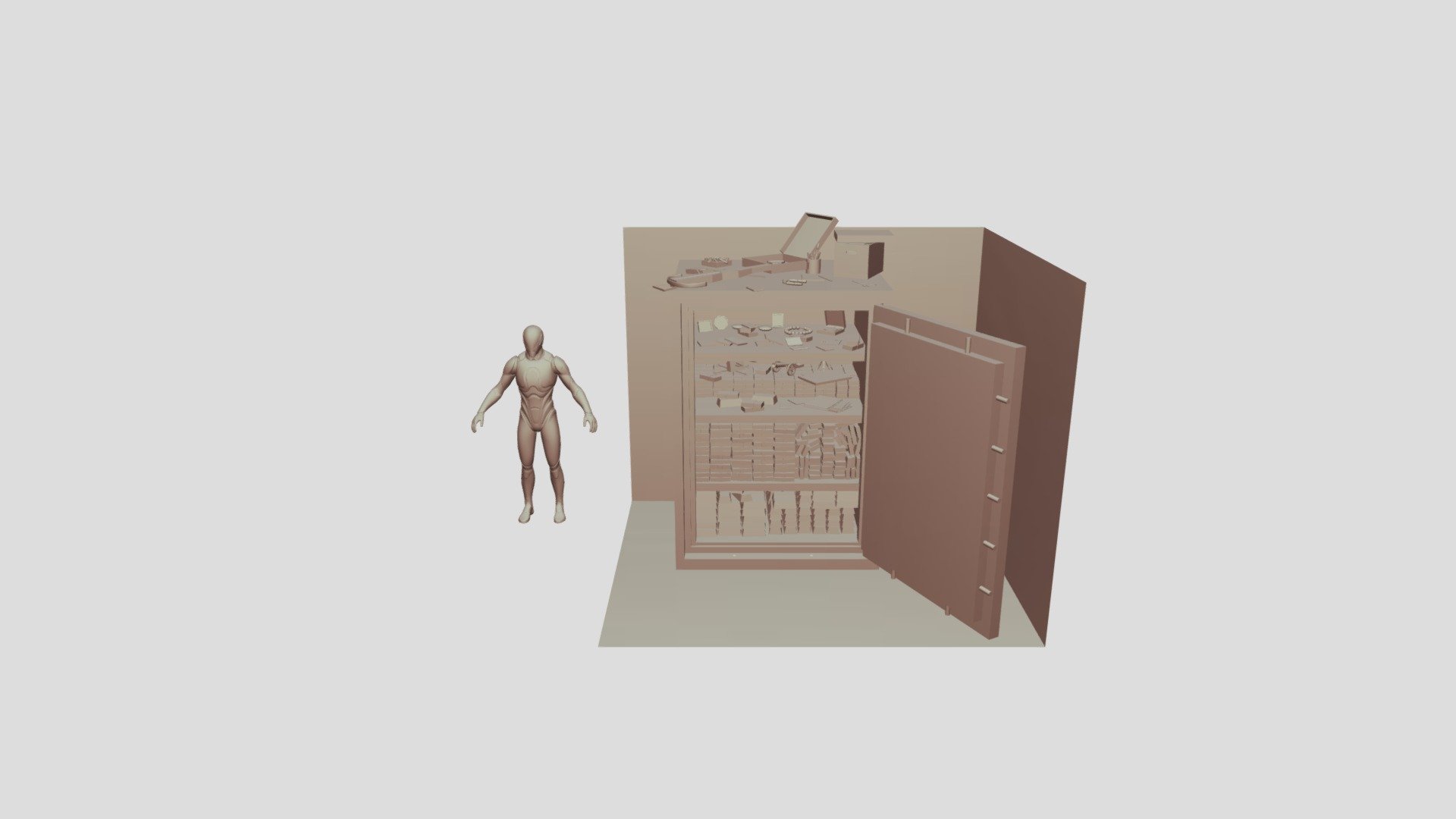 Vault - Download Free 3D model by Stego9231 [d8b386d] - Sketchfab