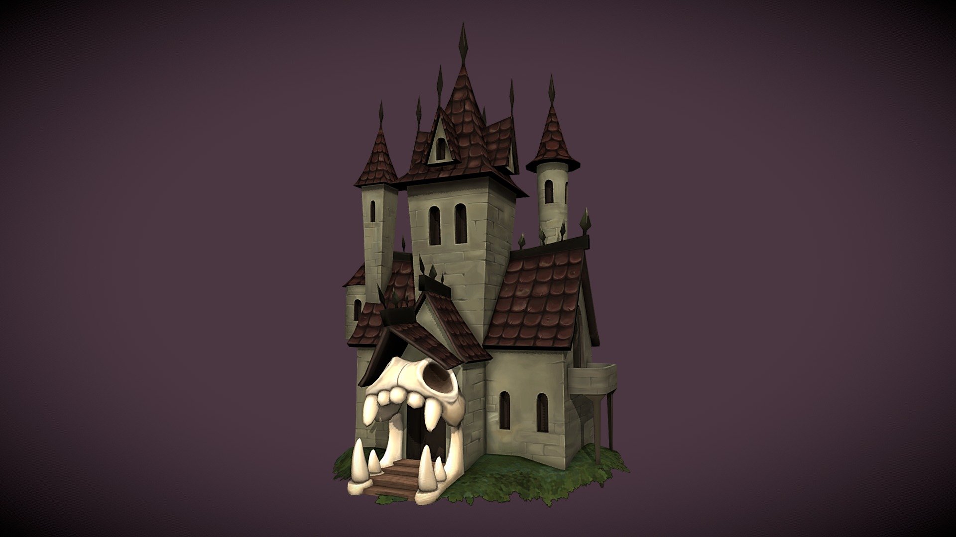 Goth House - 3D model by PeachValkyrie (@xOAlexisOx) [d8b3872] - Sketchfab