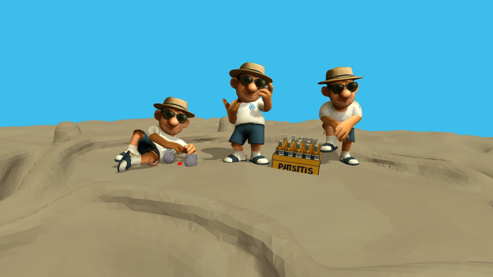 MARSEILLE - Download Free 3D model by TG13730 [d8b47ed] - Sketchfab