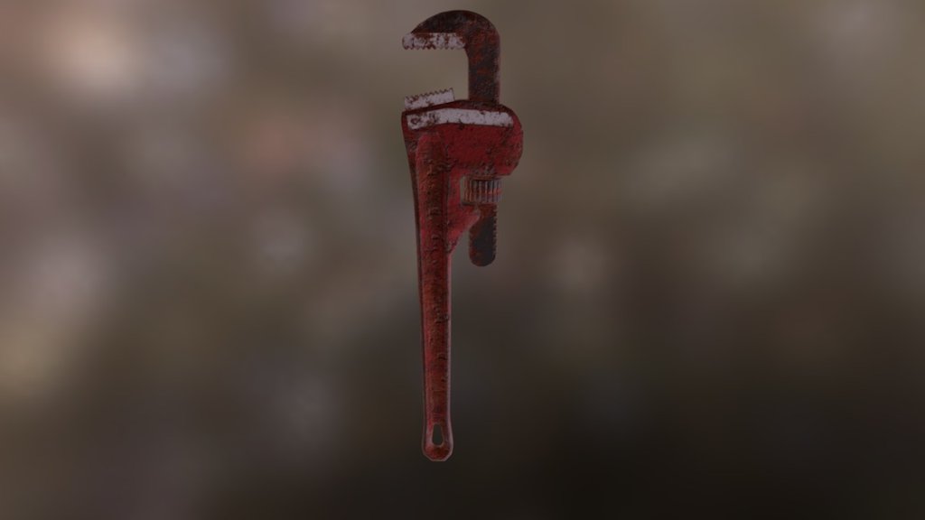 rust wrench - 3D model by Bartlooij [d8b4871] - Sketchfab