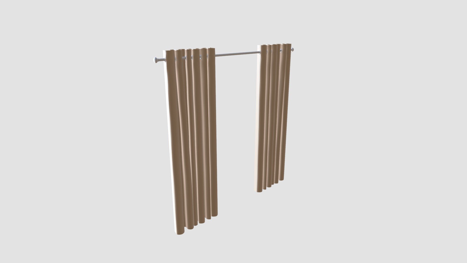 curtain - Buy Royalty Free 3D model by Evermotion [d8b4db5] - Sketchfab ...