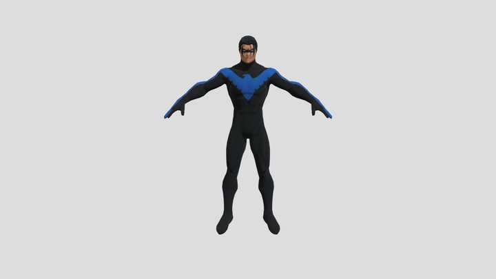 Nightwing 3D models - Sketchfab
