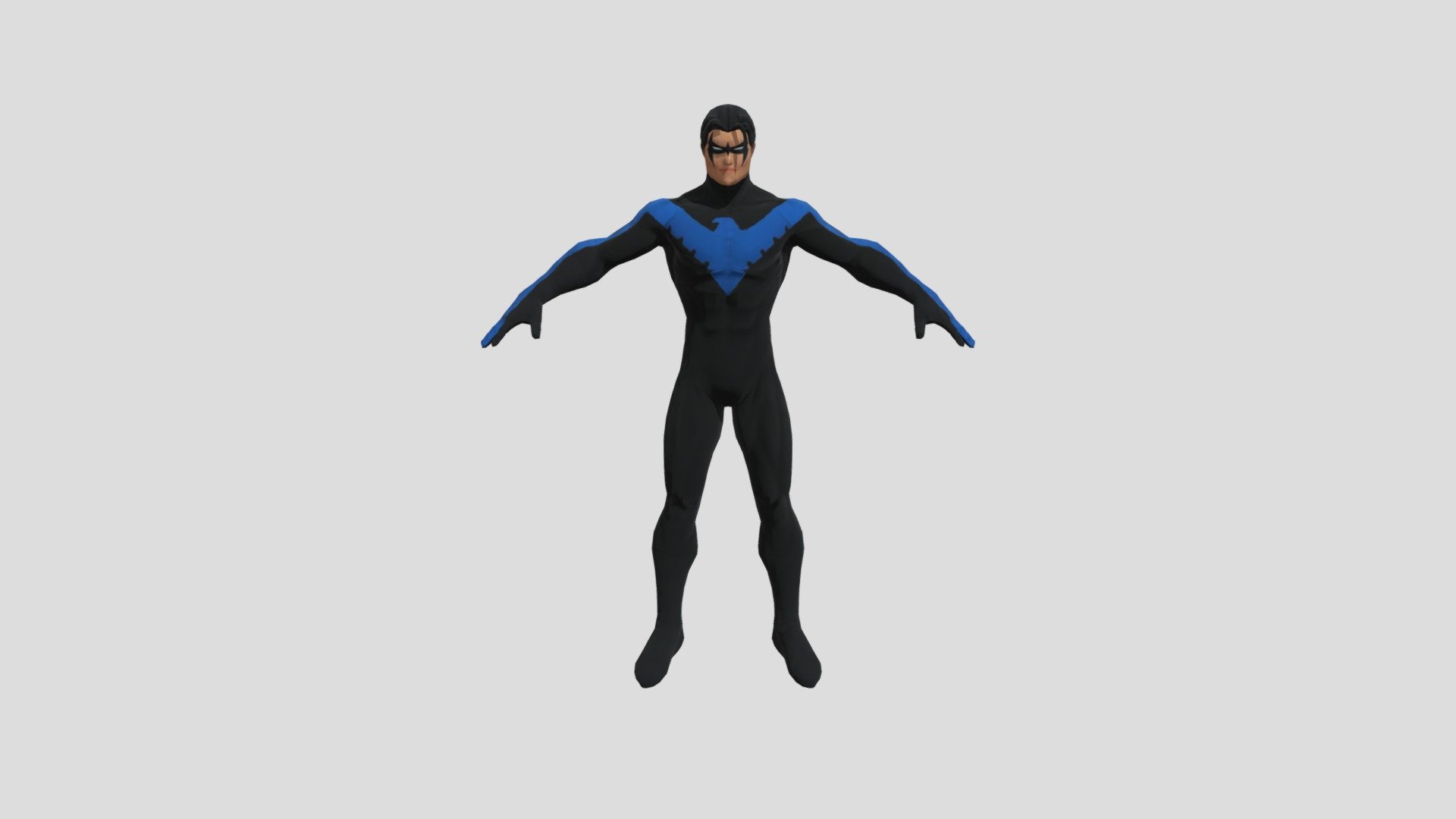 Nightwing - Download Free 3D model by Tigerar1 (@allanromanreyes ...