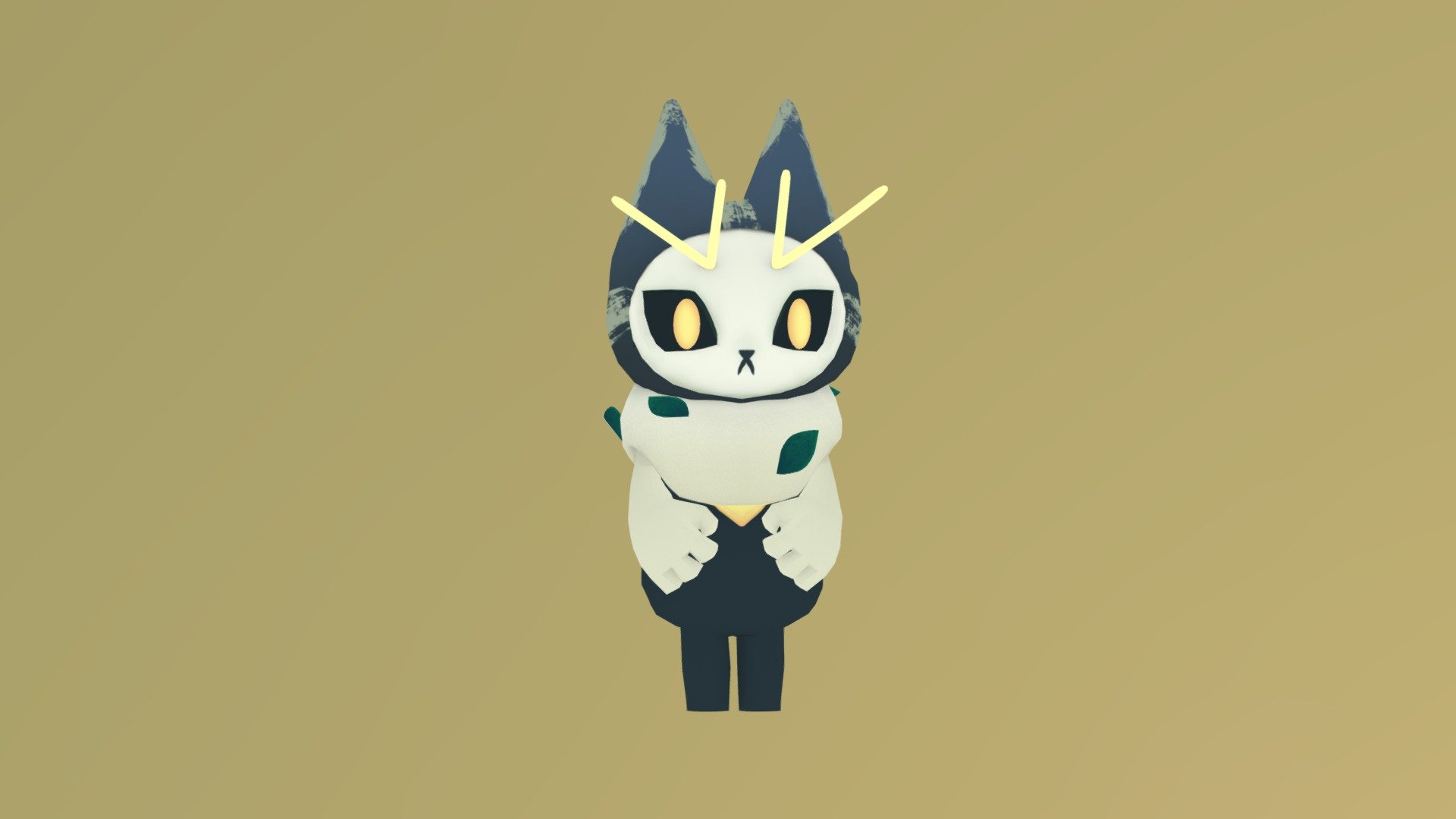 Cat idle02 - 3D model by pei1998 [d8b5912] - Sketchfab