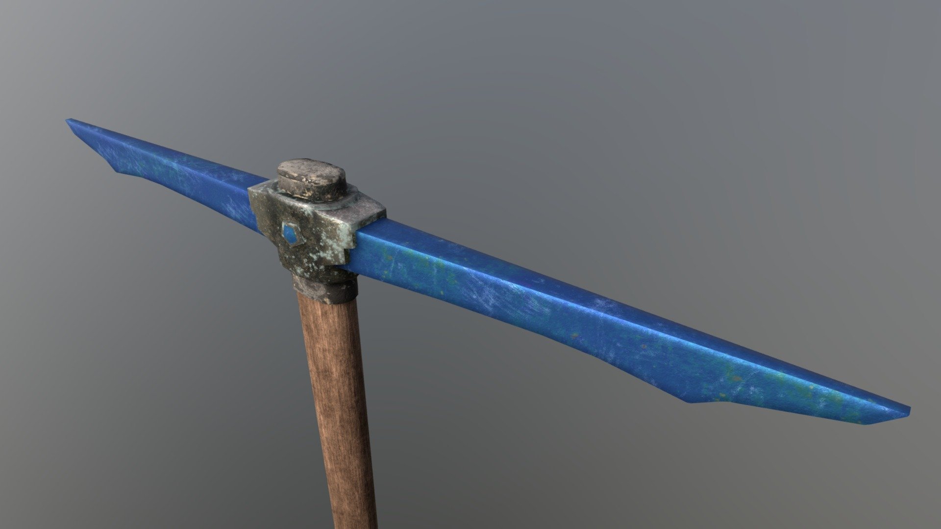 Pickaxe Sapphire - Buy Royalty Free 3D model by Arigasoft [d8b5a01 ...