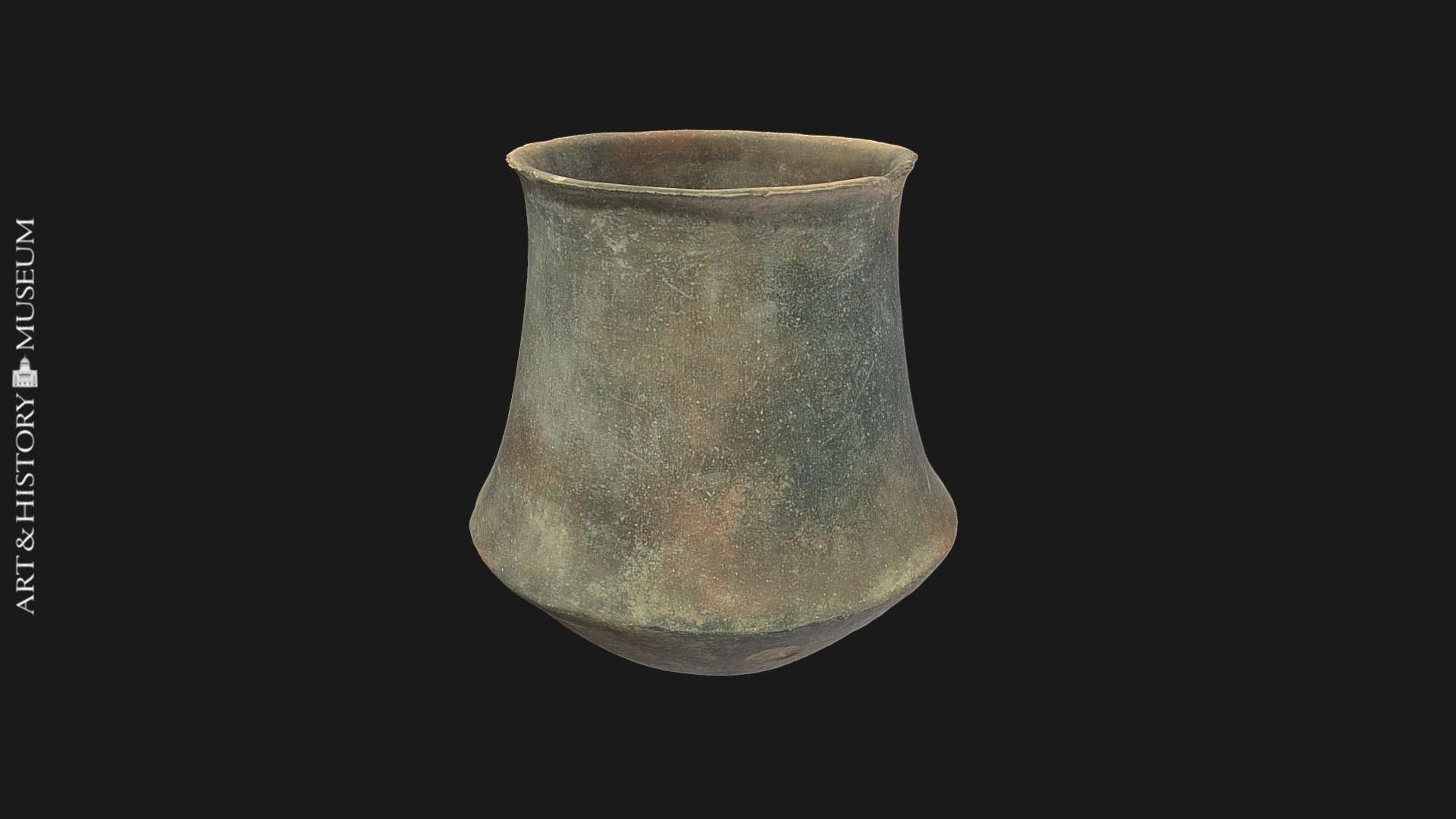 Carinated vase with flaring rim - PG.41.1.186 - Download Free 3D model ...