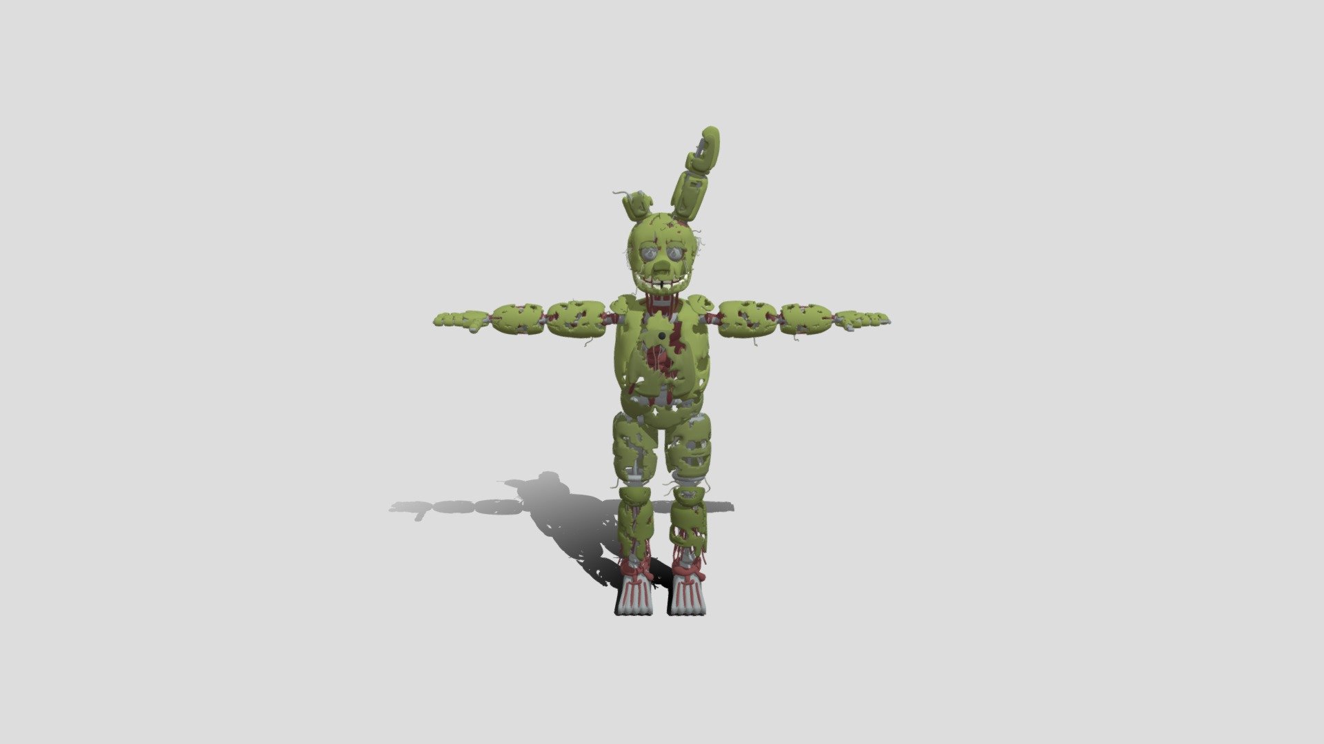 springtrap - Download Free 3D model by 25shyamill1 [d8b6bfb] - Sketchfab