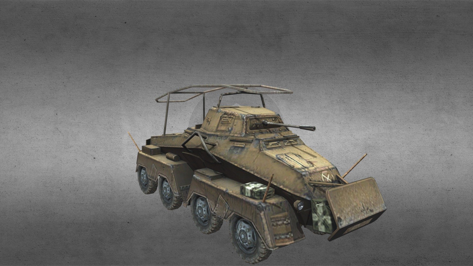 Sdkfz-232 - Download Free 3D model by Herdyn (@Tomrs) [d8b7eba] - Sketchfab