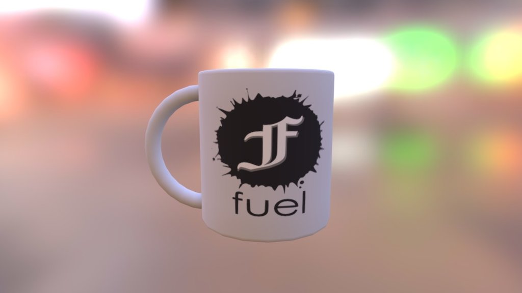 FUEL mug - 3D model by joshgodfrey [d8b8340] - Sketchfab