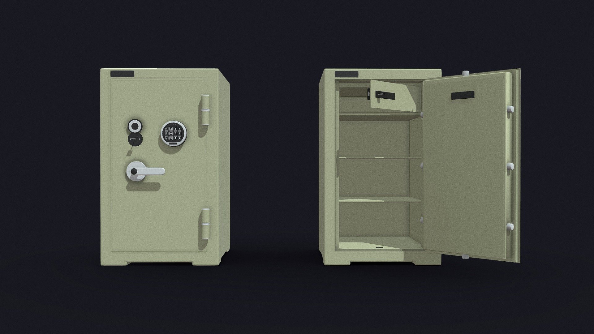 Safebox 2080 - 3D model by HarmonyLands (@masoudmirzahoseini) [d8b95b8 ...