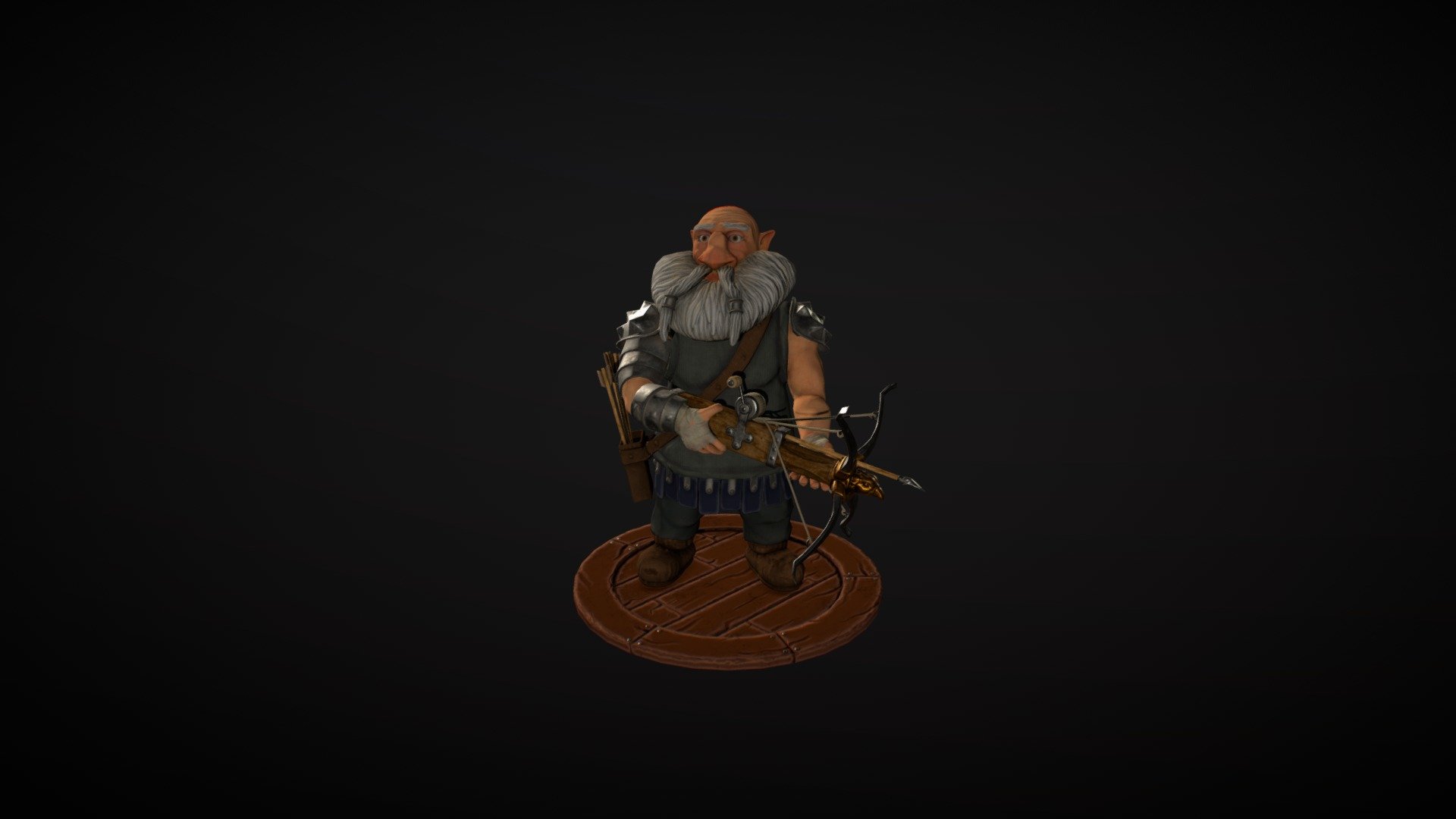 Sketchfub Dwarf - 3D model by andrey.art [d8bab42] - Sketchfab