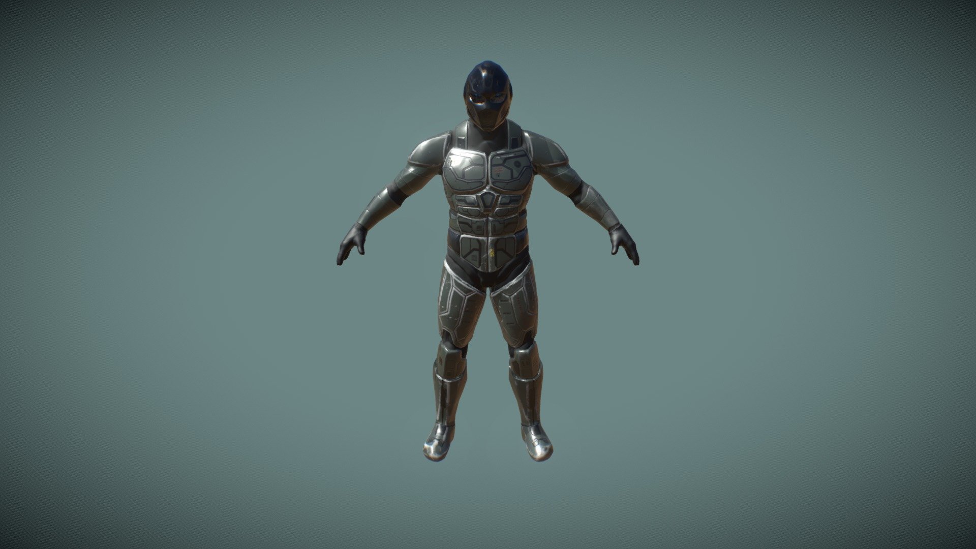 Scifi Character - 3D model by felixnoga [d8bb018] - Sketchfab
