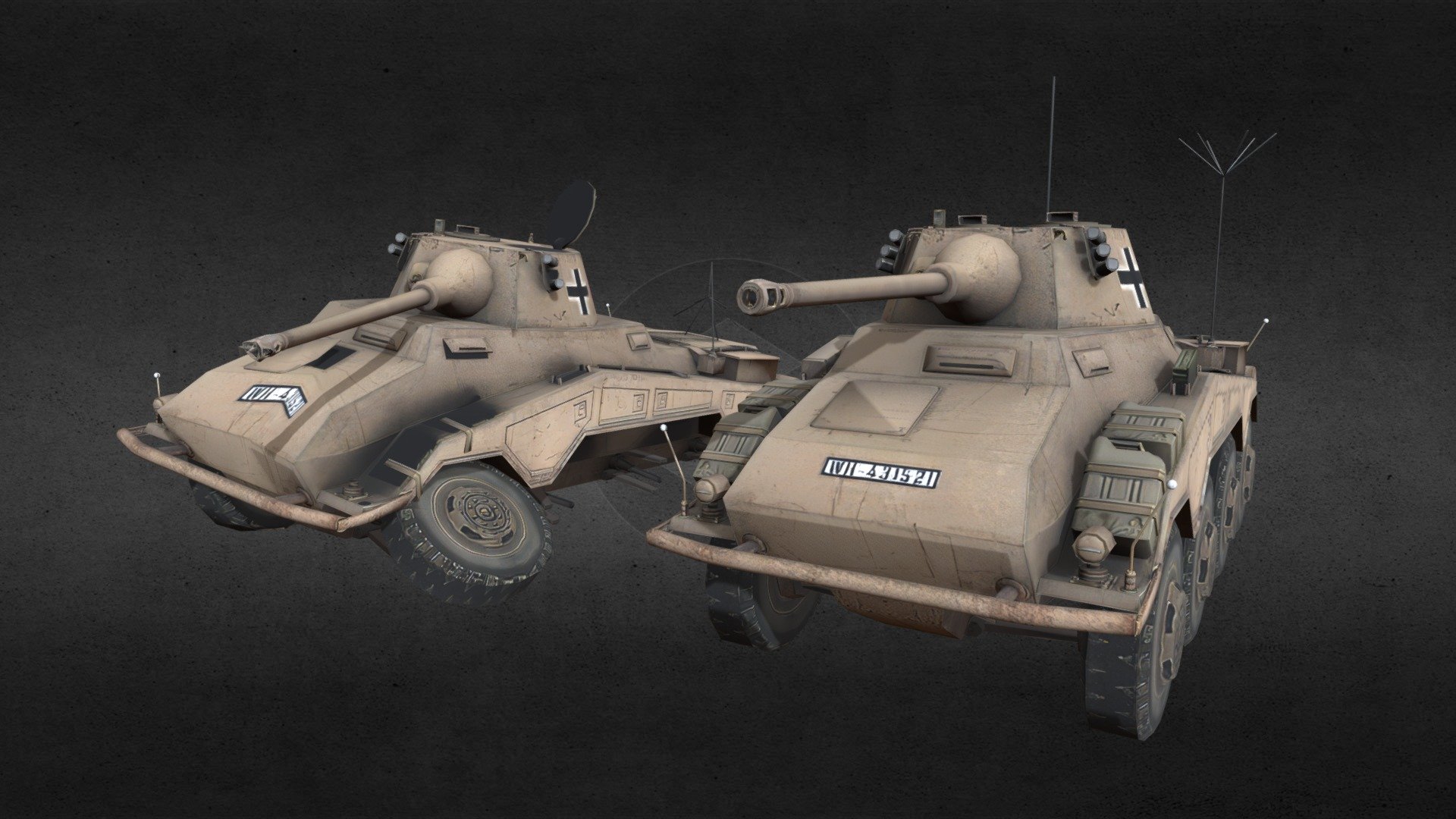 Puma Tank - Download Free 3D model by MoAbuAkb [d8bb12e] - Sketchfab
