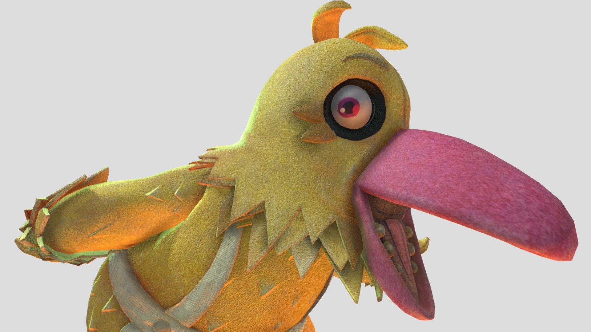FNAF: SOTM | Chica - 3D model by myak (@myak2211) [d8bb717] - Sketchfab