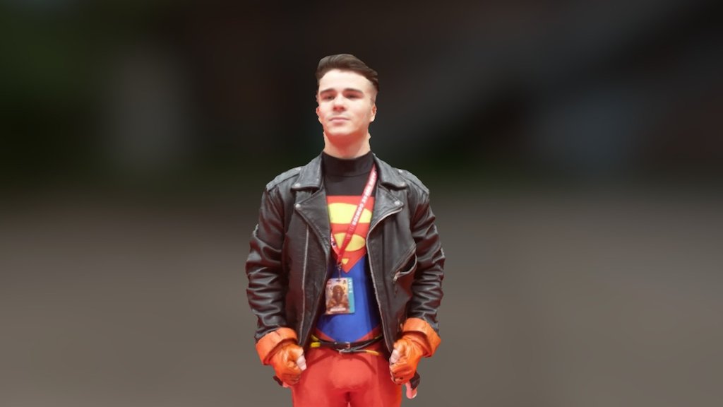 Finn Dowling as the original Superboy - 3D model by Henry Keyser ...