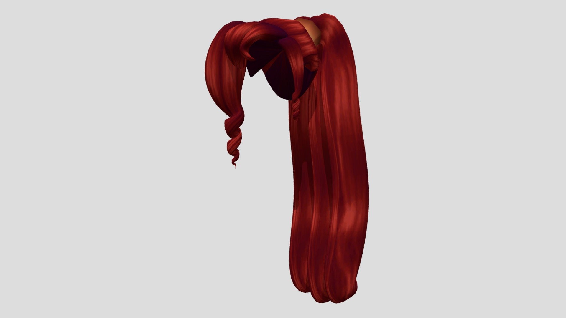 Princess Megara's Hair - Download Free 3D model by Princess Gowns ...