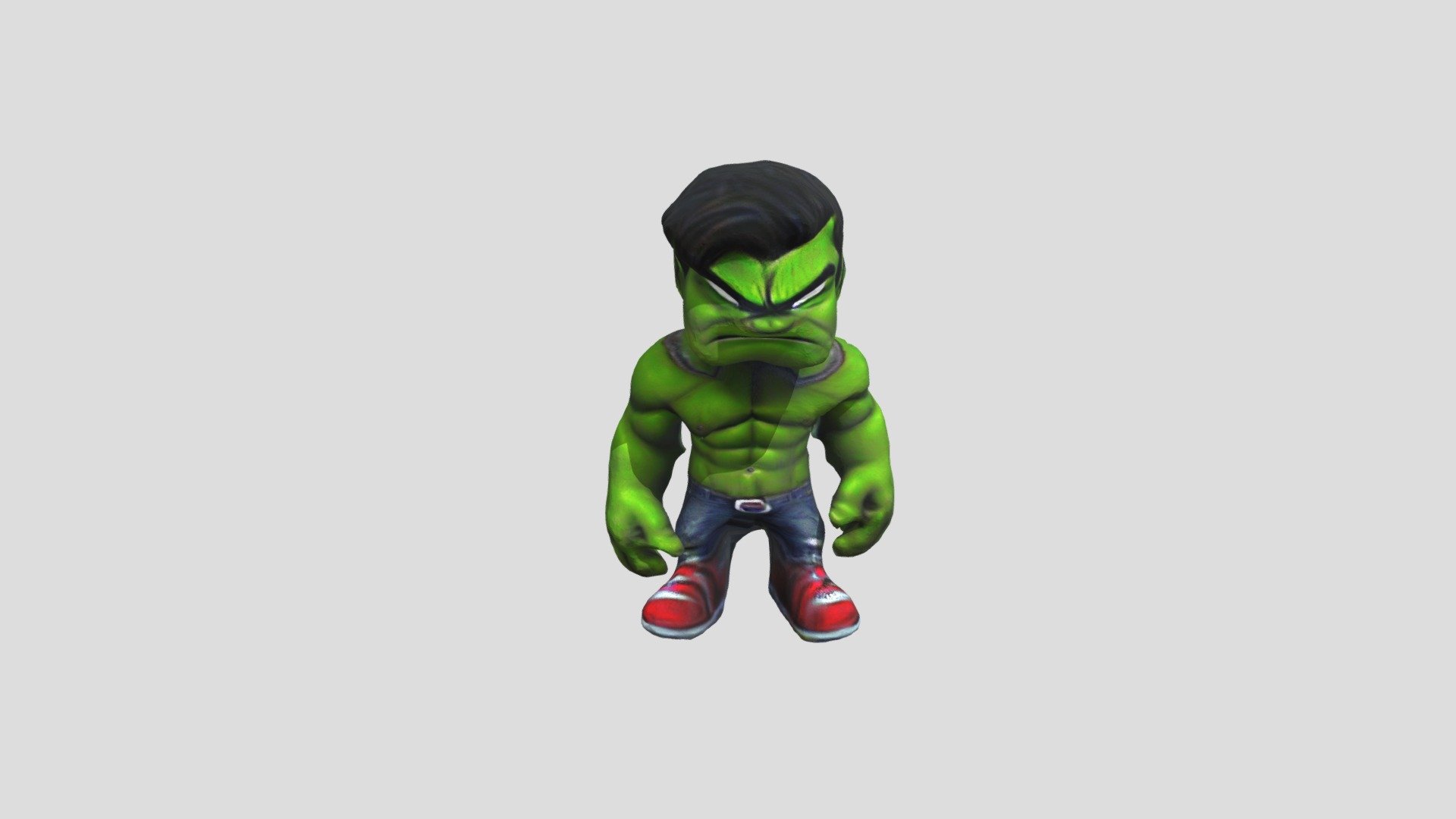 Kid Hulk Idle - Download Free 3D model by Appsbypaulhamilton [d8bf126 ...