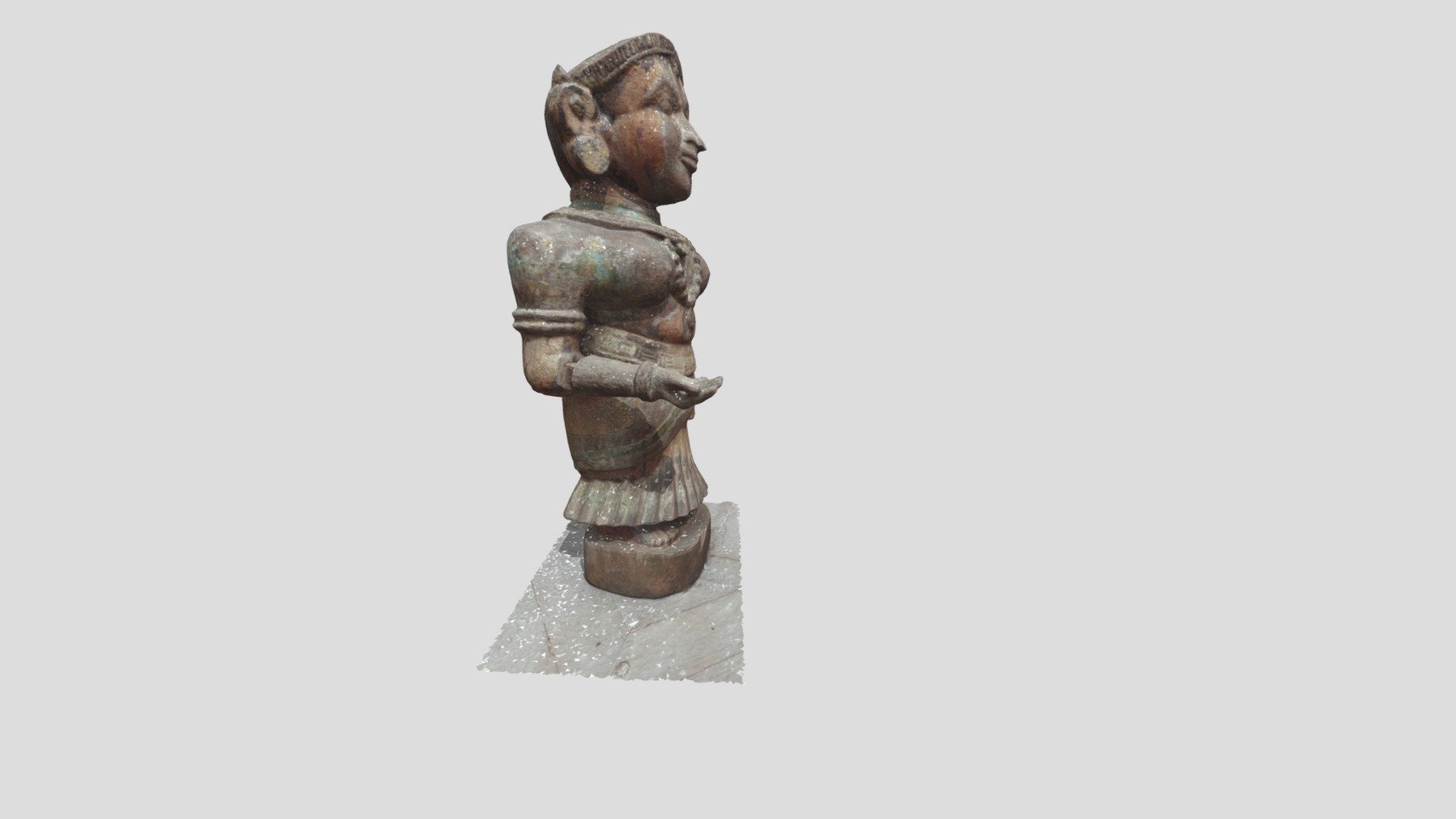 statue lady - 3D model by sanjub [d8bf5c5] - Sketchfab