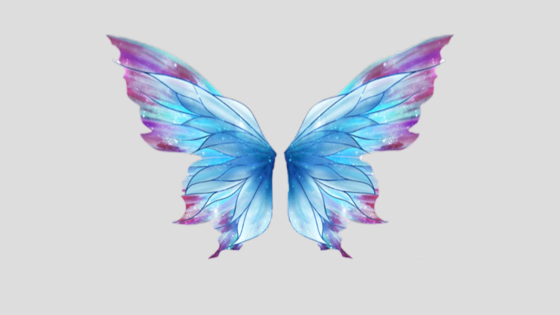 Butterfly wings - Download Free 3D model by Cybertron B-127 (@robo ...
