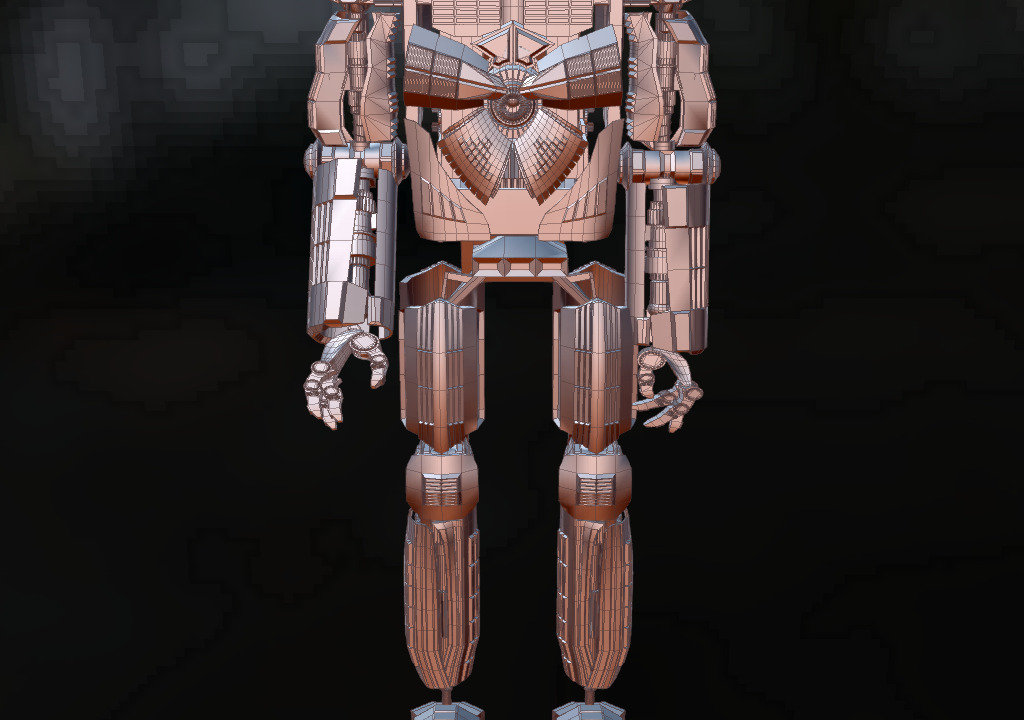 Robot Concept - 3D model by nicolasperez [d8c2cb4] - Sketchfab