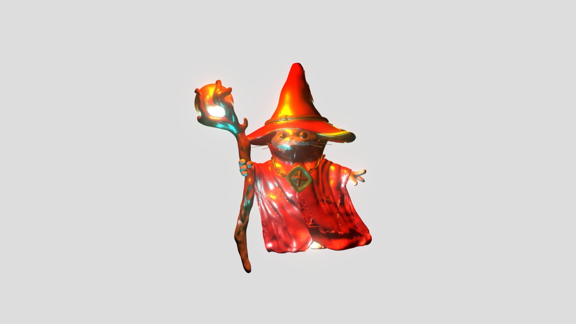 WIZARD CAT - 3D model by José Gutierrez González (@pepegutierrez97 ...