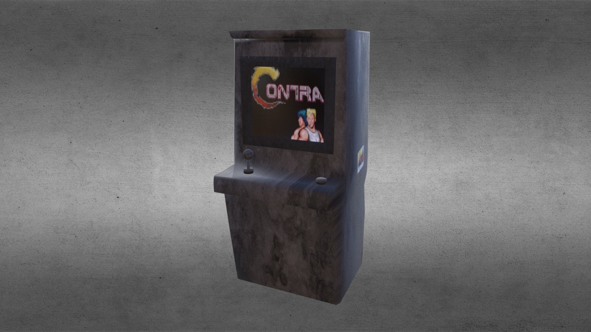 old game machine - Download Free 3D model by volkova09 [d8c3e14 ...