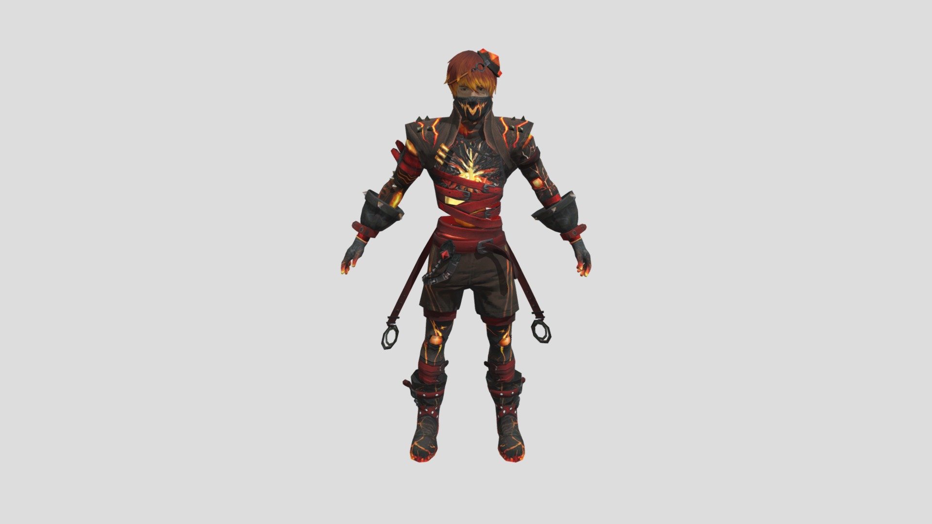 Flaming Red Free Fire Bundle 3d - 3D model by opk05667 [d8c4c22 ...
