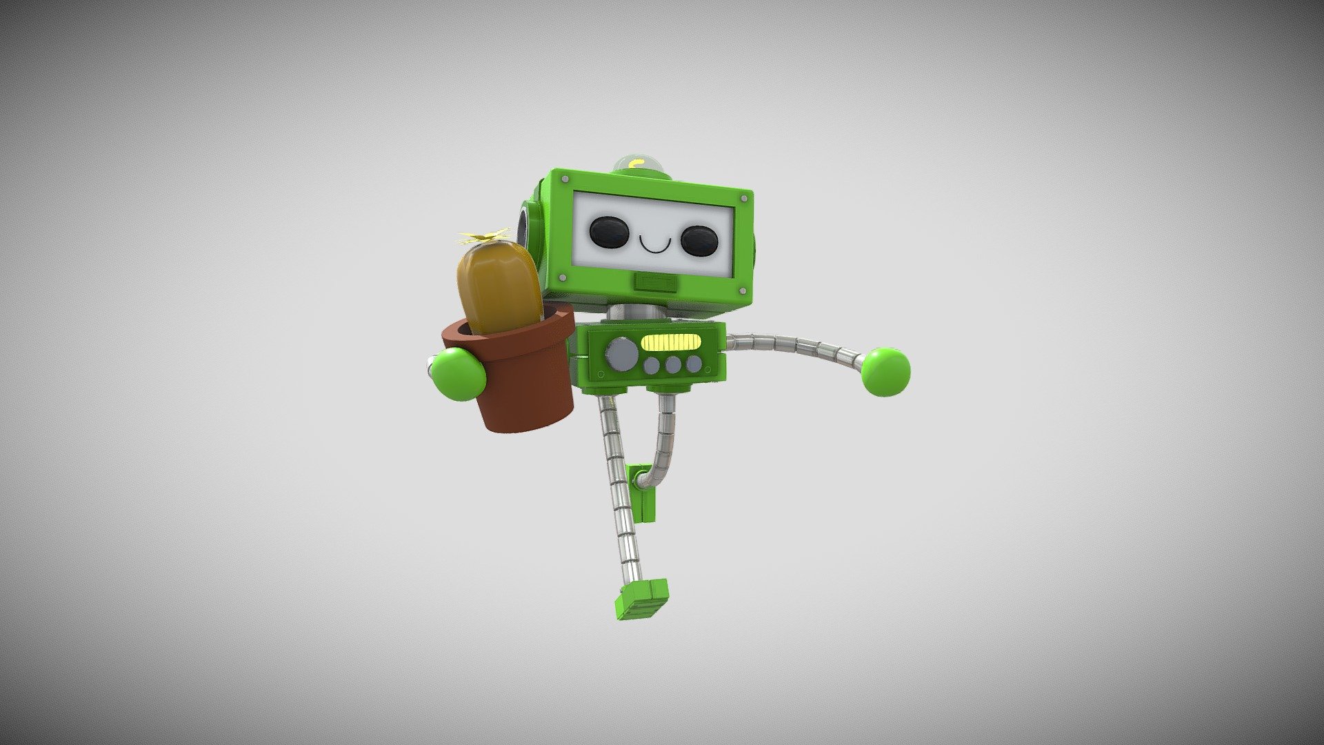 Robot high - 3D model by dustin.tuong [d8c5695] - Sketchfab