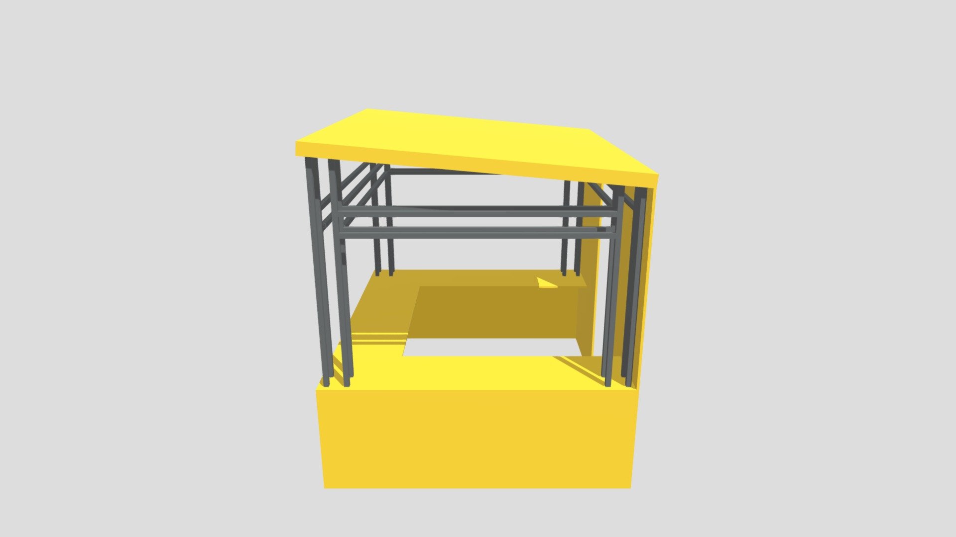Kiosk A - Download Free 3D model by bentabetr [d8c625c] - Sketchfab