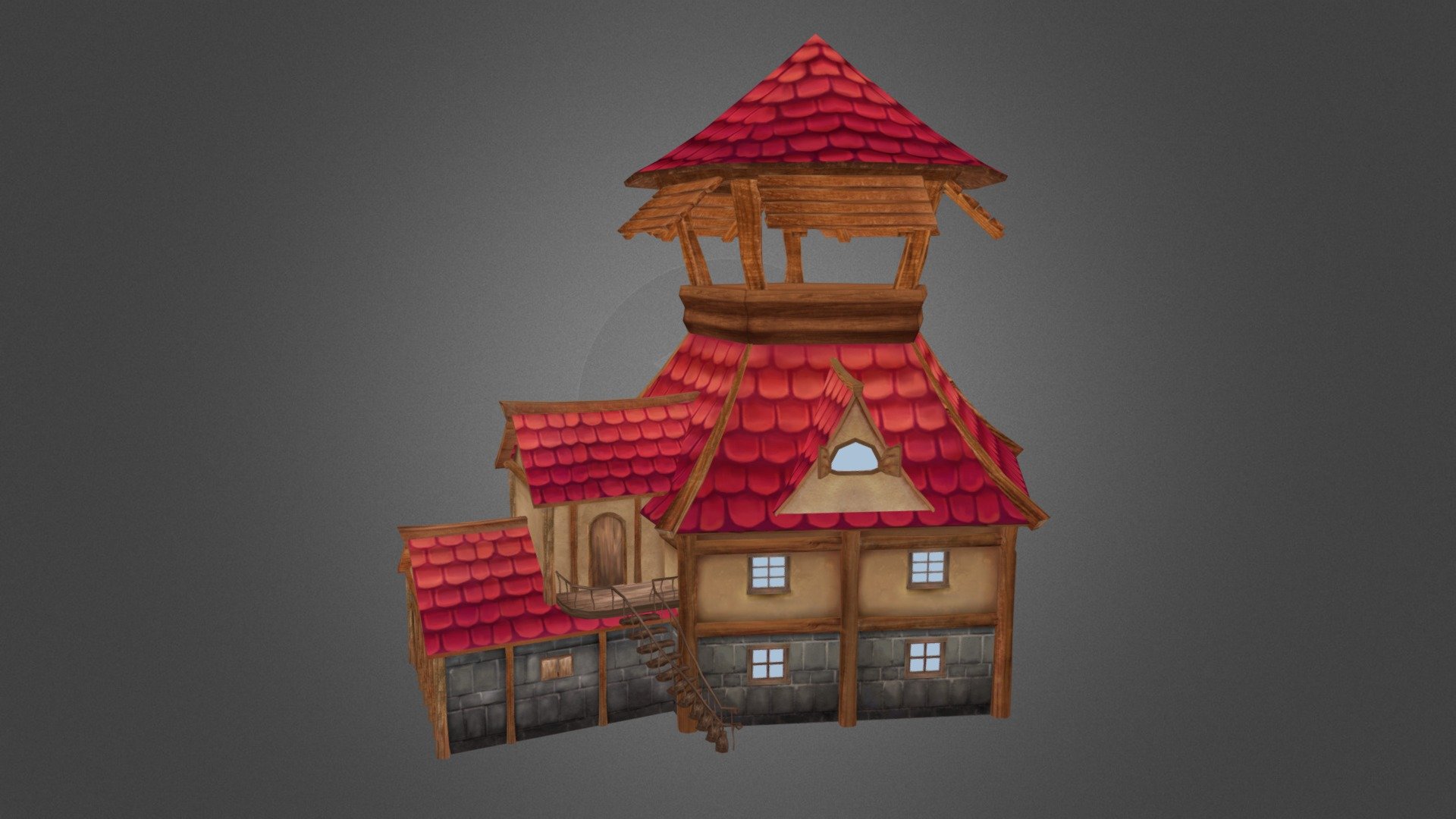 Sentry House - Download Free 3D model by karta2939694 [d8c741a] - Sketchfab