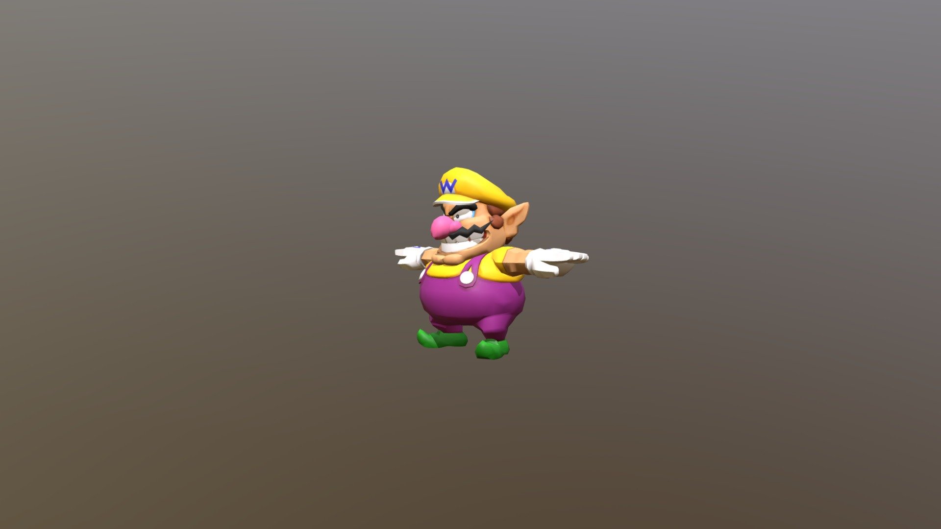 Wario - Download Free 3D model by Marine (@rd.deleon26) [d8c9064 ...