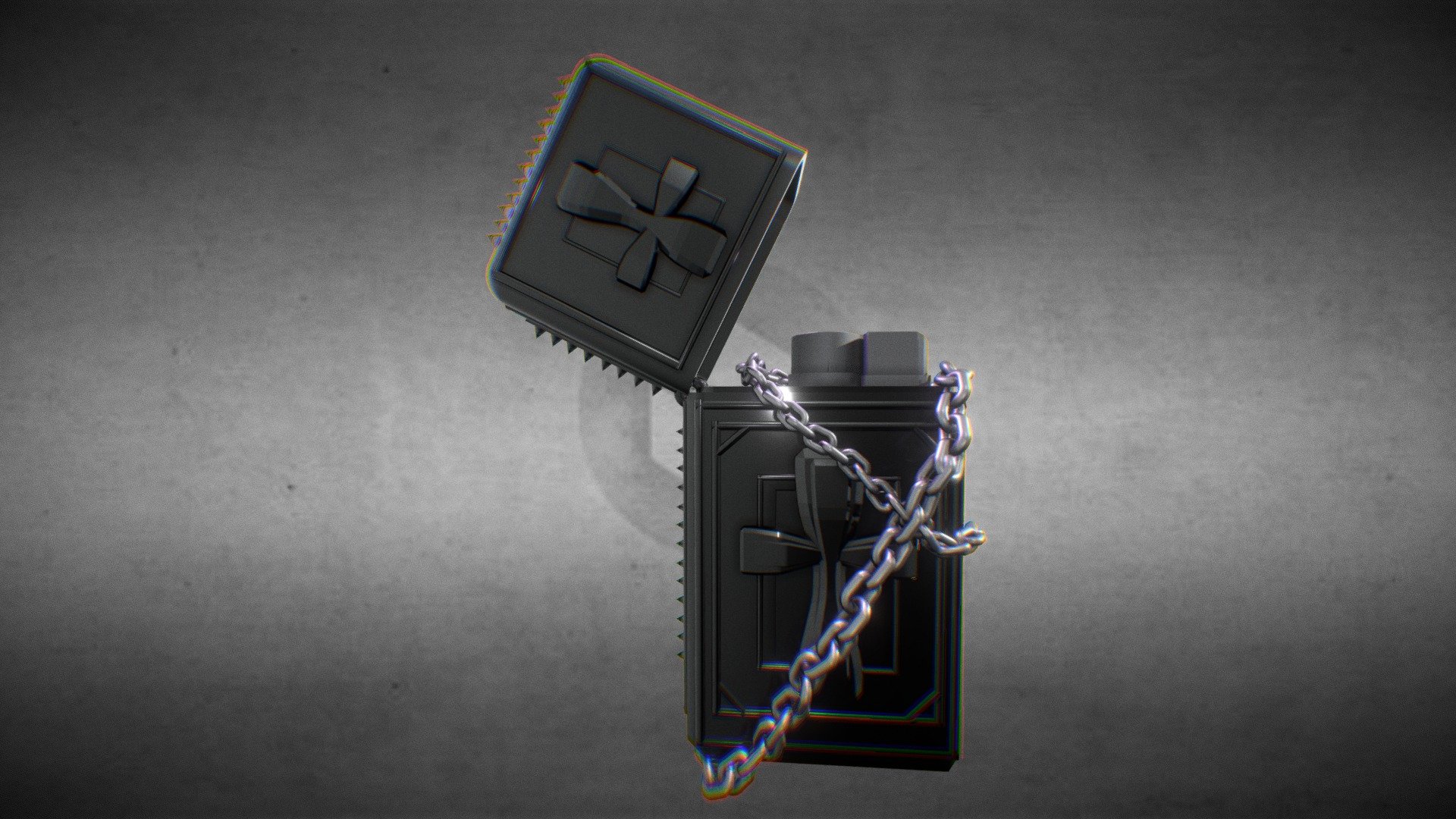 stylised gothic lighter - Download Free 3D model by tayibuu [d8cafa5 ...