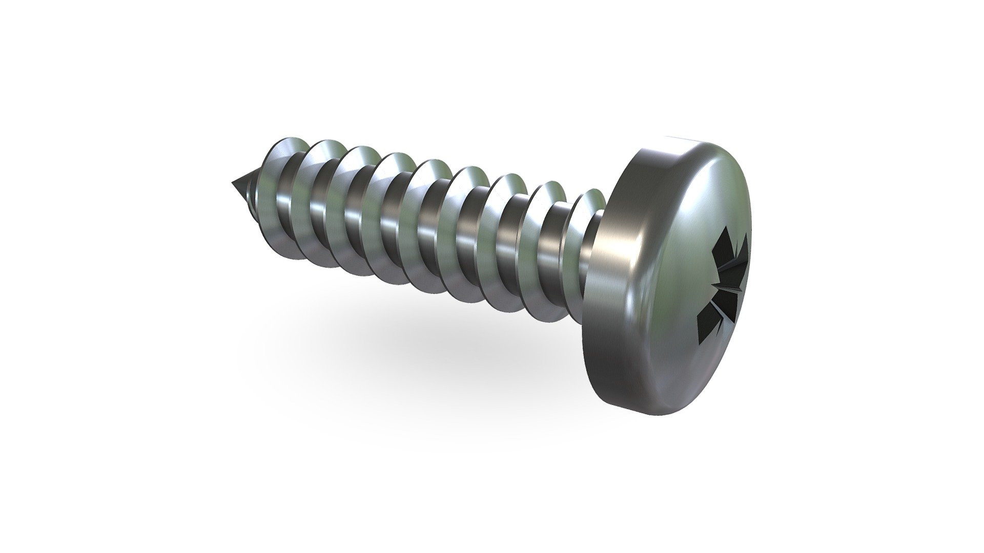 Self-Tapping Screws DIN 798 - Presentation Ver. - 3D model by Lancaster ...