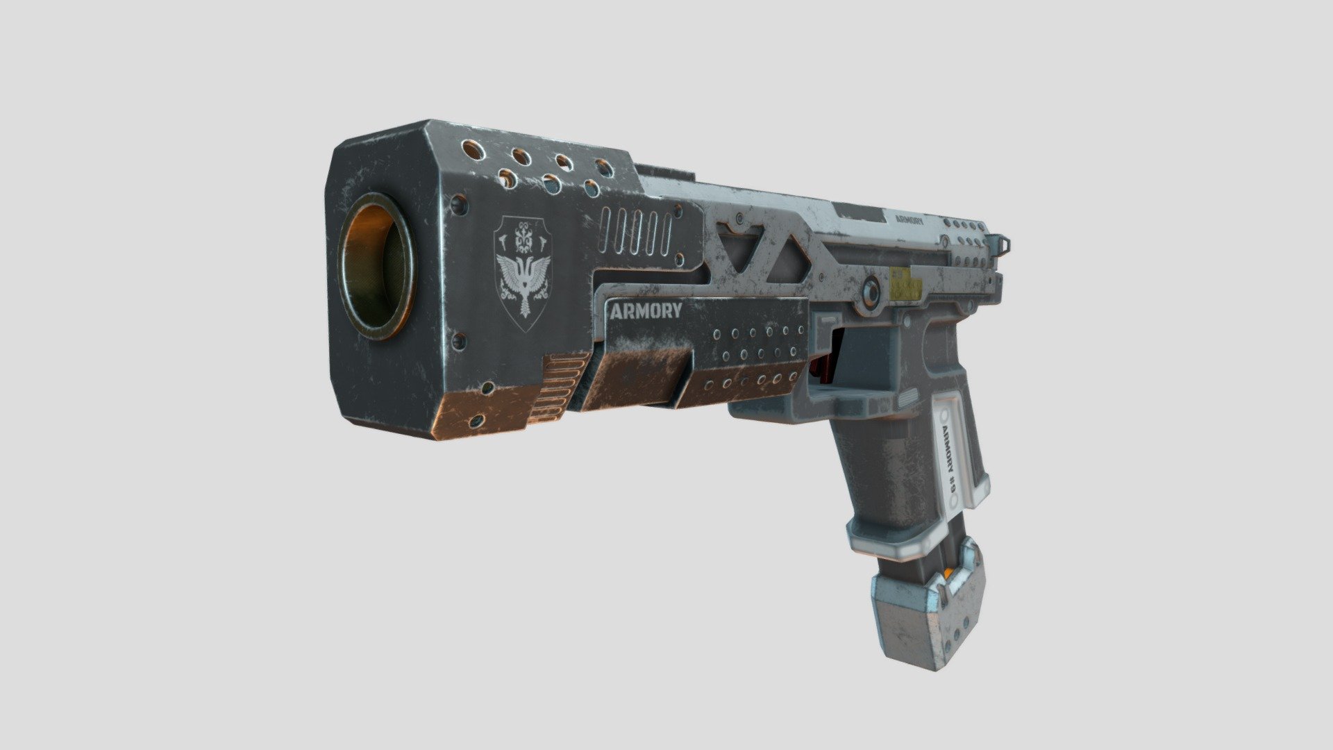 Game weapon - Download Free 3D model by Panoramma32 [d8cc636] - Sketchfab
