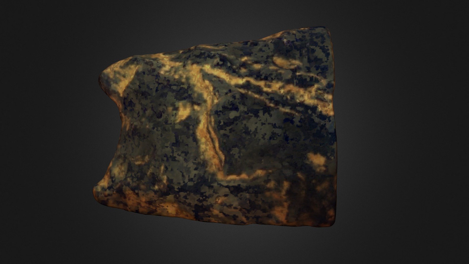 DdJf-9 Late Paleo Lanceolate Point Base - 3D model by Lakehead ...