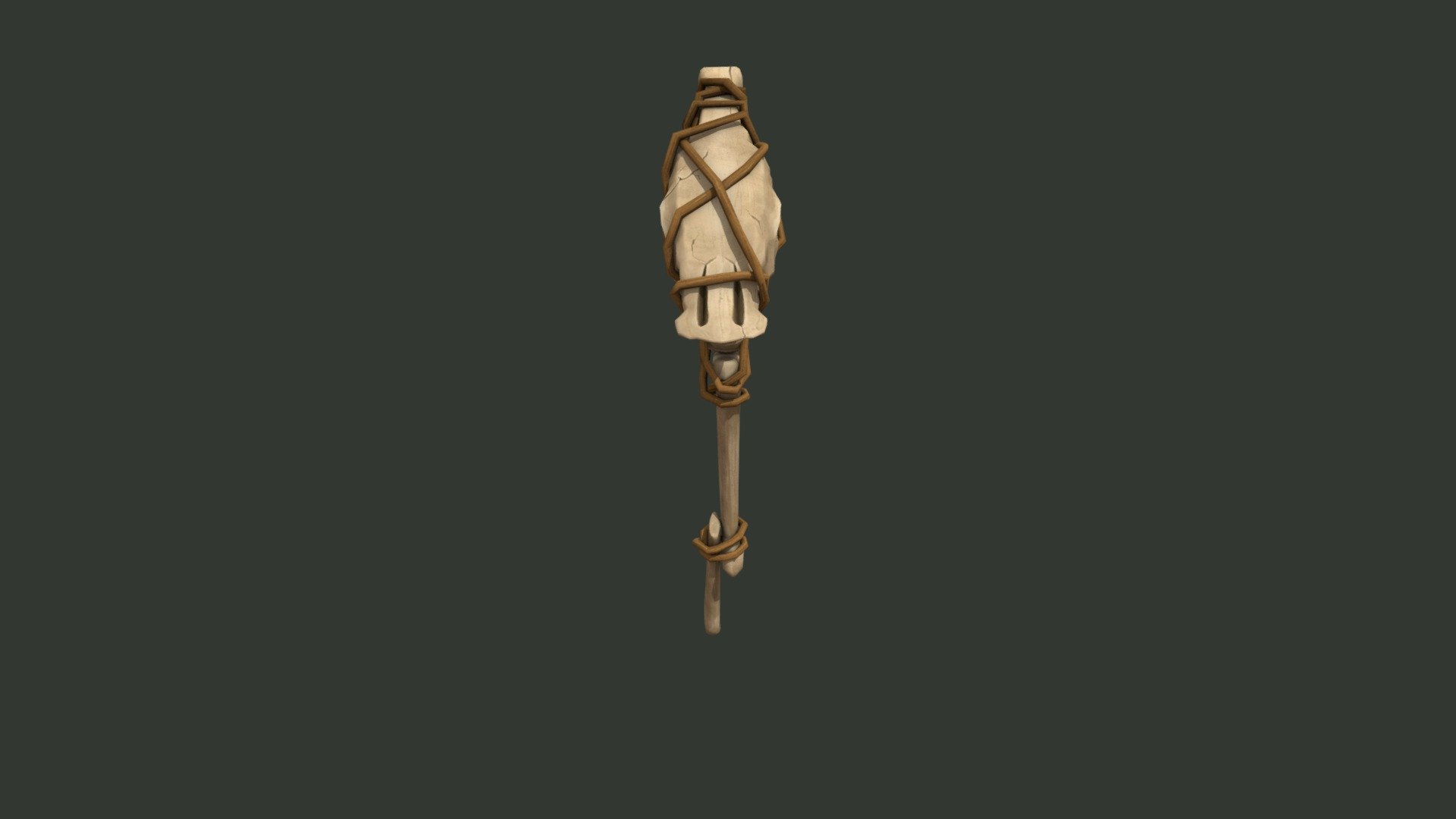 GameArtWeapon_Dino_Staff - 3D model by Gyongyosi [d8cd24b] - Sketchfab