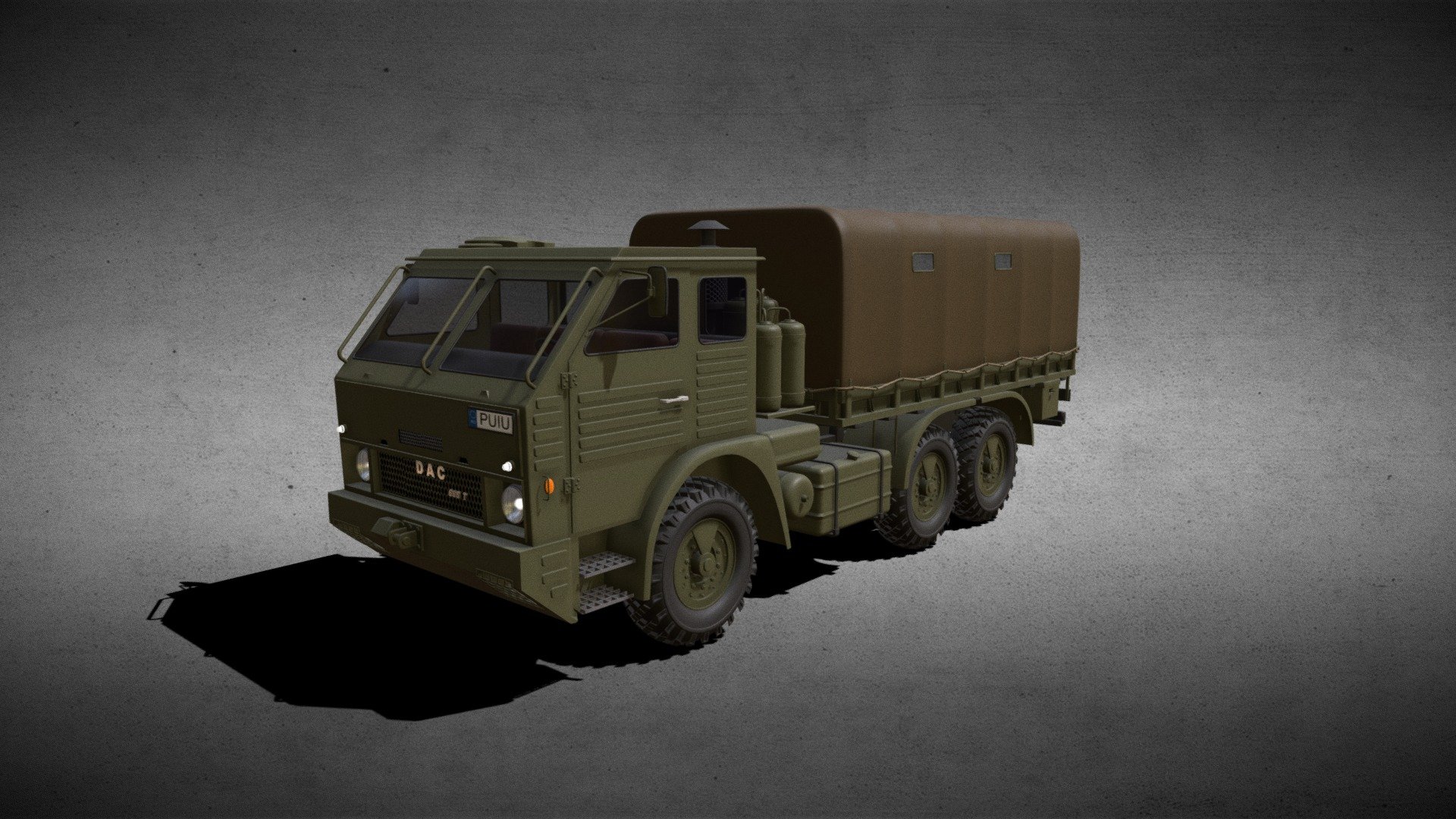 DAC 665 T - 3D model by Puiu Nicolae (@PuiuNicolae) [d8cd463] - Sketchfab