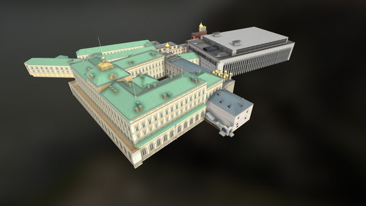 Kremlin-tower 3D models - Sketchfab