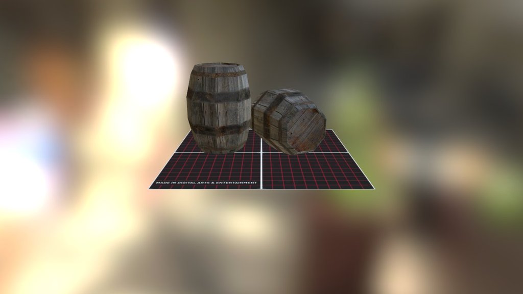 PROP_BARRELS - 3D model by shenheffinck [d8cf984] - Sketchfab