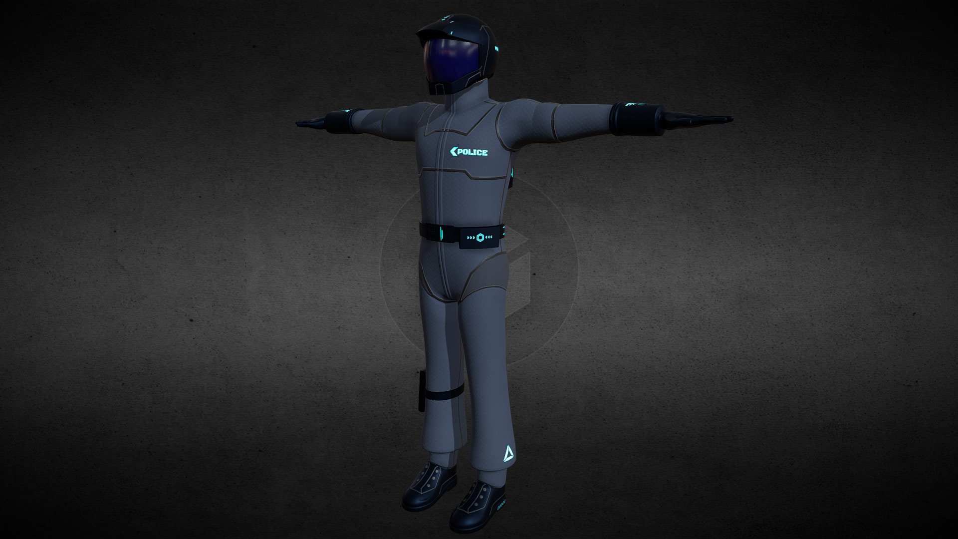 SFPD Police - Download Free 3D model by Rohit3DAsset [d8d1444] - Sketchfab